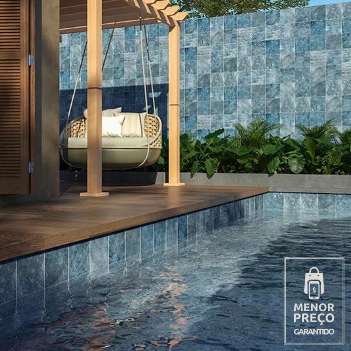 Revestimento Giseli Acetinado Santorini Green 19,5×19,5cm - bigobra.com.br