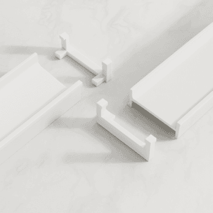 Rodape Metalico em Aluminio Wave 80x12x2500mm Cor Preto – Big Obra ...