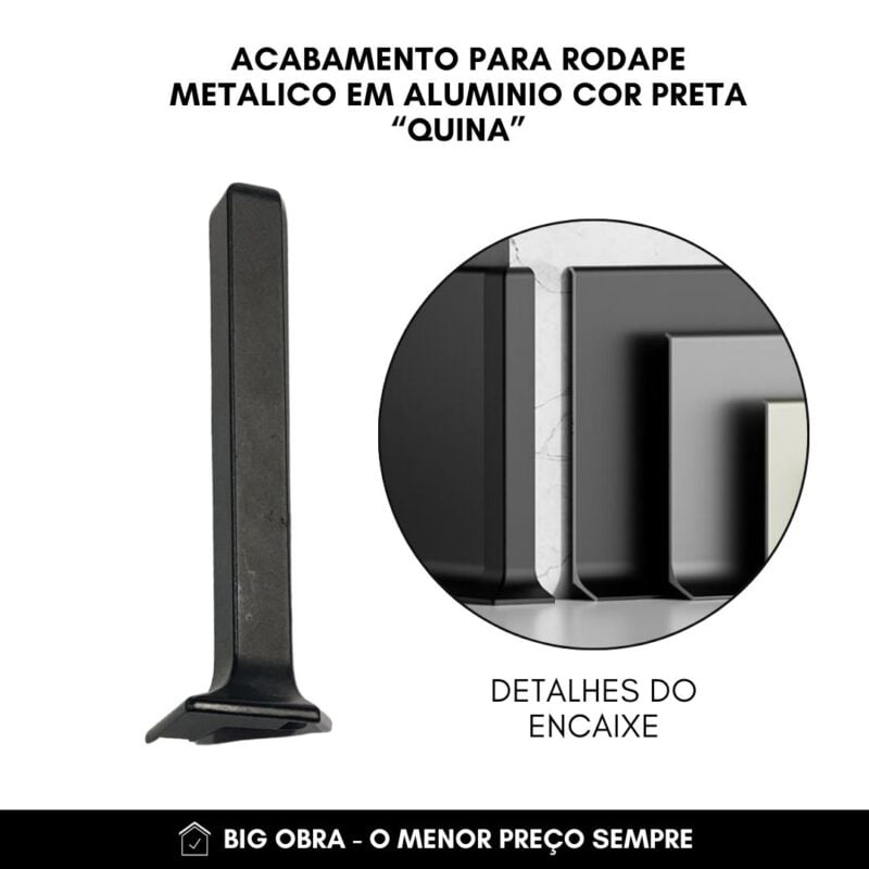 Rodapés Metálicos e Invertidos - bigobra.com.br